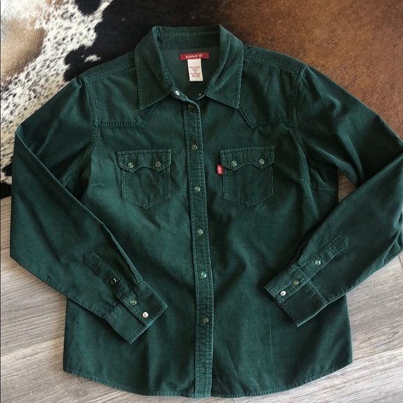 Levi's | Tops | Levi Quarter Roy Western Shirt | Poshmark